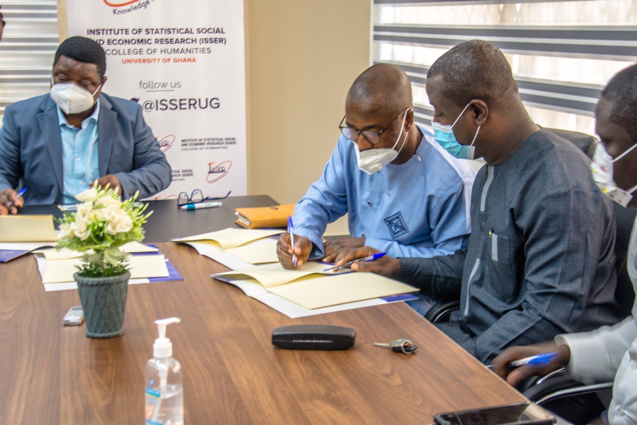 UESD Signs MOU With ISSER – University of Environment and Sustainable ...