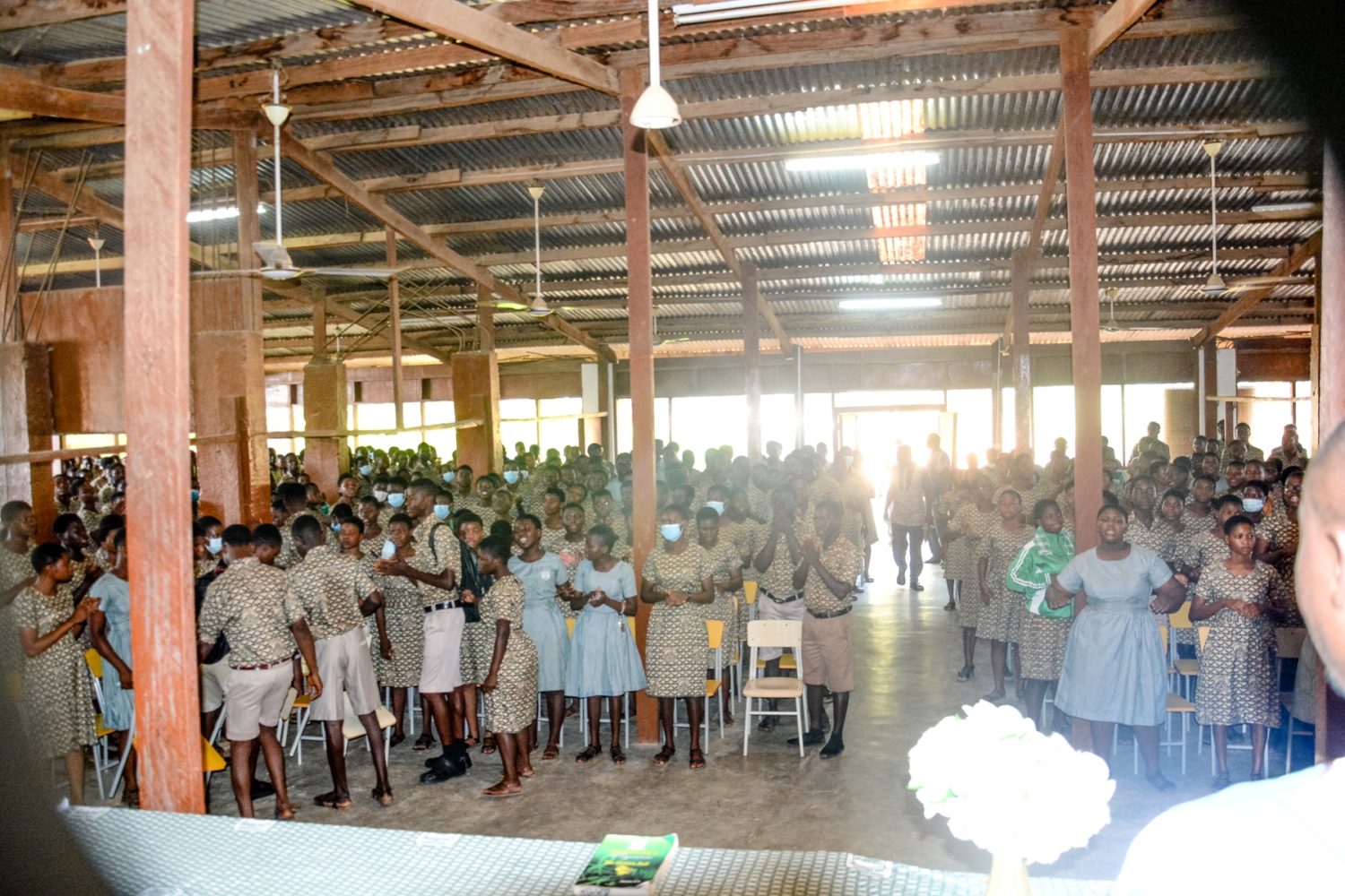 UESD distributes wastebins to Schools in Yilo & Manya Krobo under its ...
