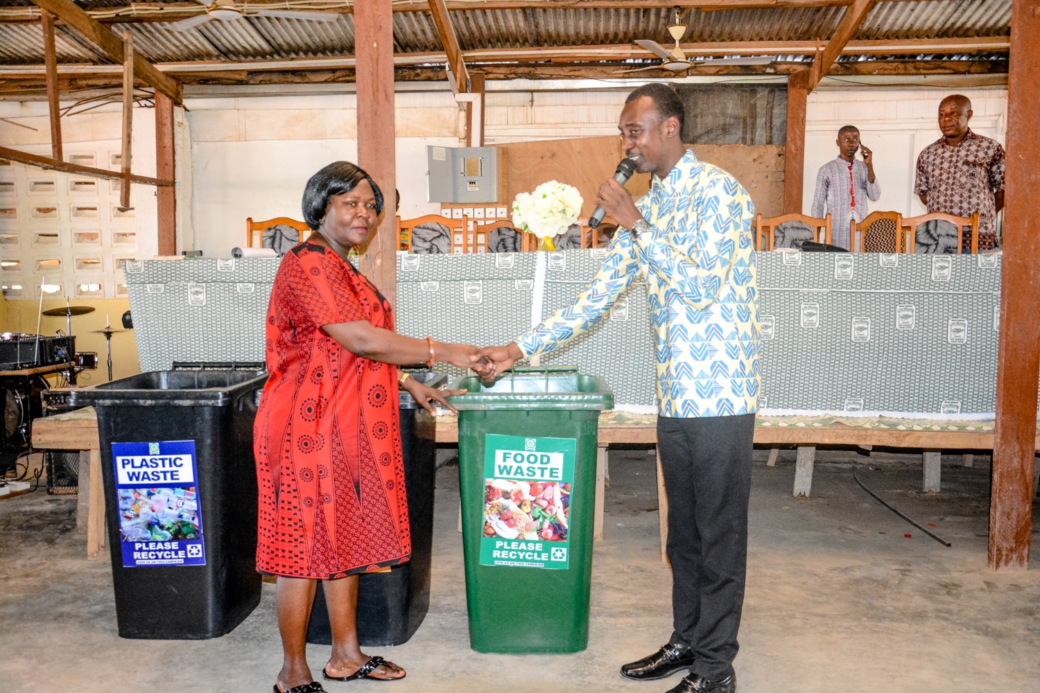 UESD distributes wastebins to Schools in Yilo & Manya Krobo under its ...