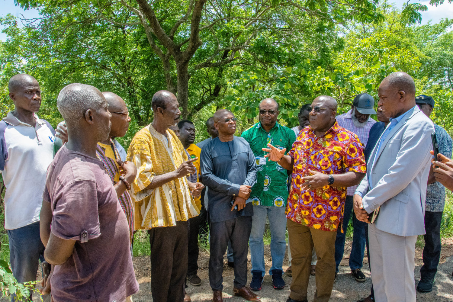 UESD Allocated 1-Square-Mile land (640 acres) at Donkorkrom for the ...