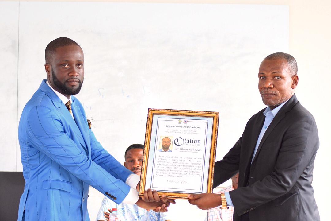 UESD SSA Executive Sworn in – University of Environment and Sustainable ...
