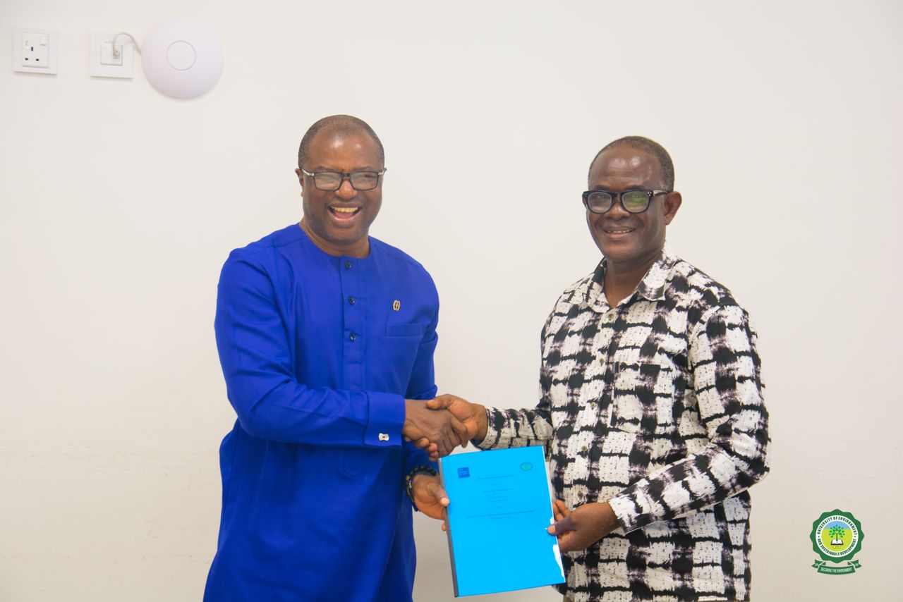 UESD and Hunger Project, Ghana Sign MoU – University of Environment and ...