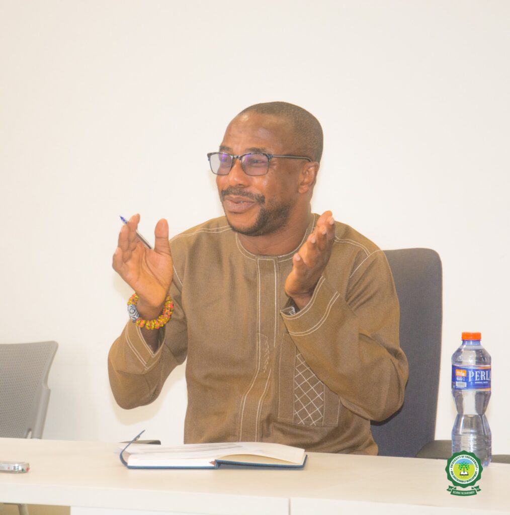 Vice-Chancellor, Prof. Nyarko-Sampson Applauds UESD Yemaya-Erasmus ...