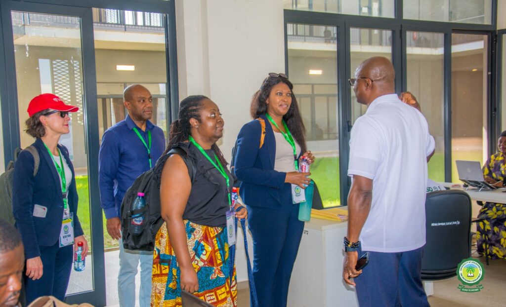 Members of Nkabom Collaborative Secretariat, McGill Engage UESD Partners on Project Alignment ...